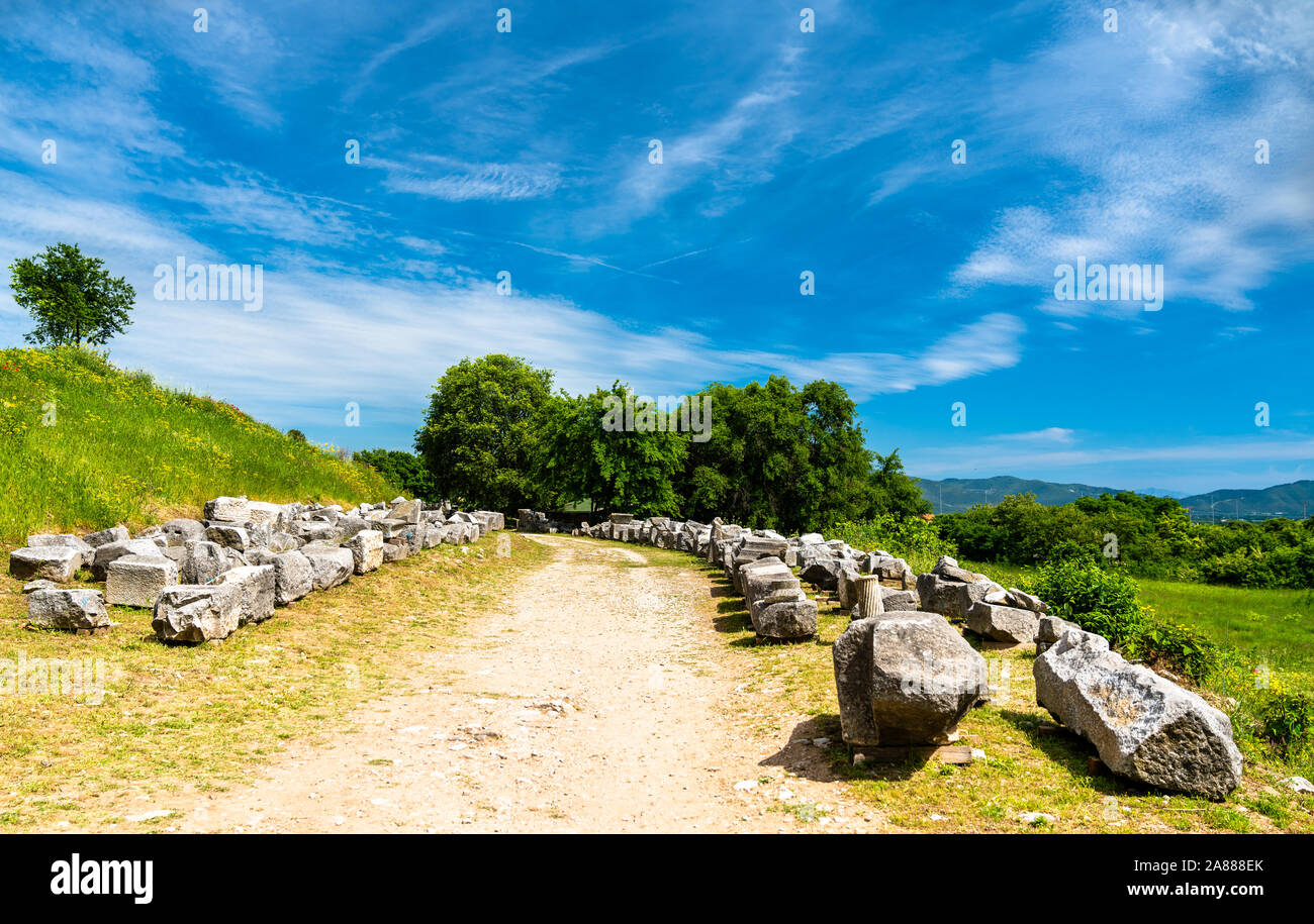 The ruins of philippi hi-res stock photography and images - Alamy
