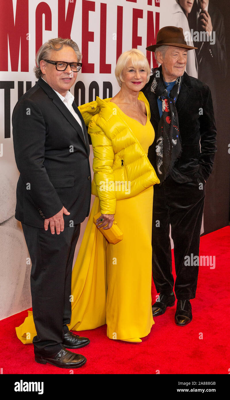 Bill Condon, Dame Helen Mirren and Sir Ian McKellen attend The Good ...