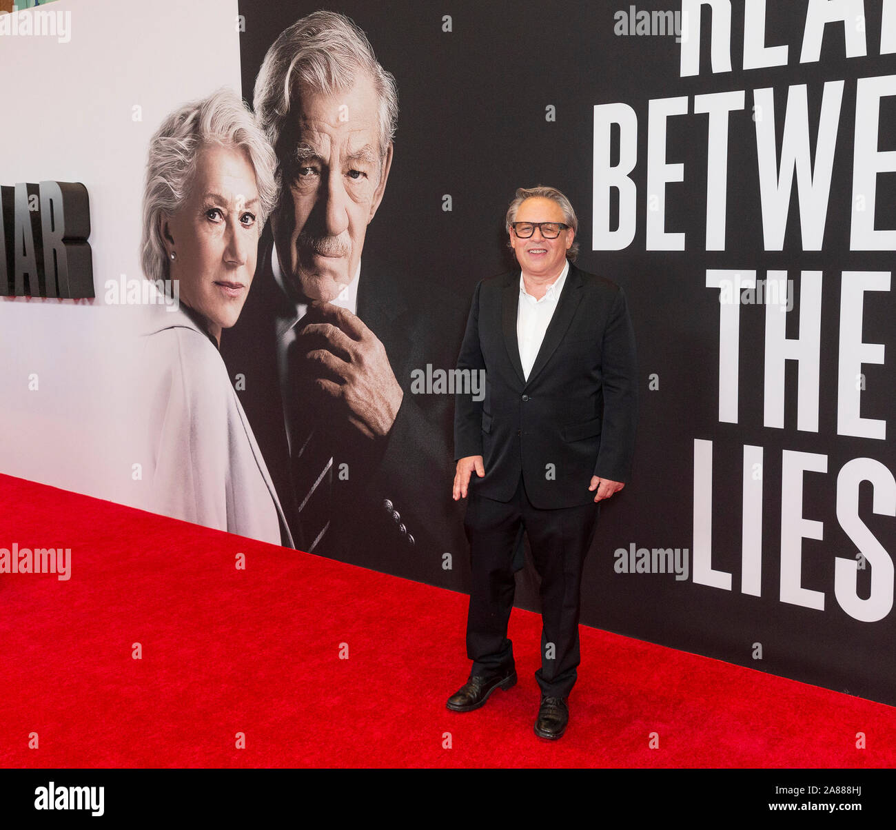 Bill Condon attends The Good Liar premiere at 787 7th Avenue in ...
