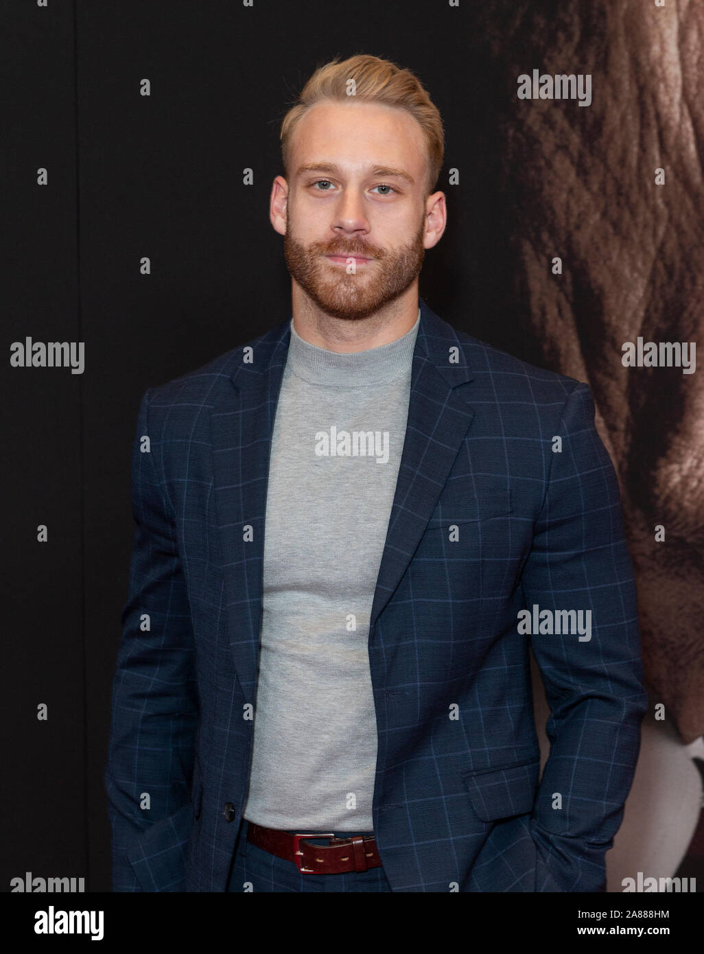 Logan Fletcher attends The Good Liar premiere at 787 7th Avenue in ...