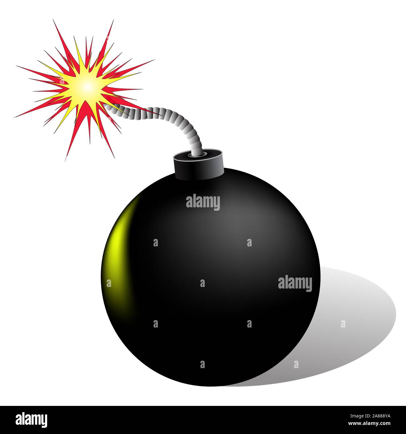 Old bomb explosion vector vectors hi-res stock photography and images ...