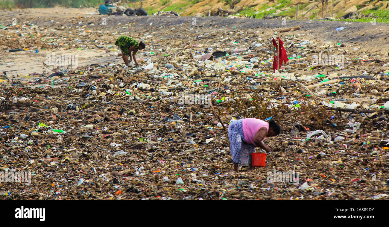 Garbage Collector India High Resolution Stock Photography and Images ...