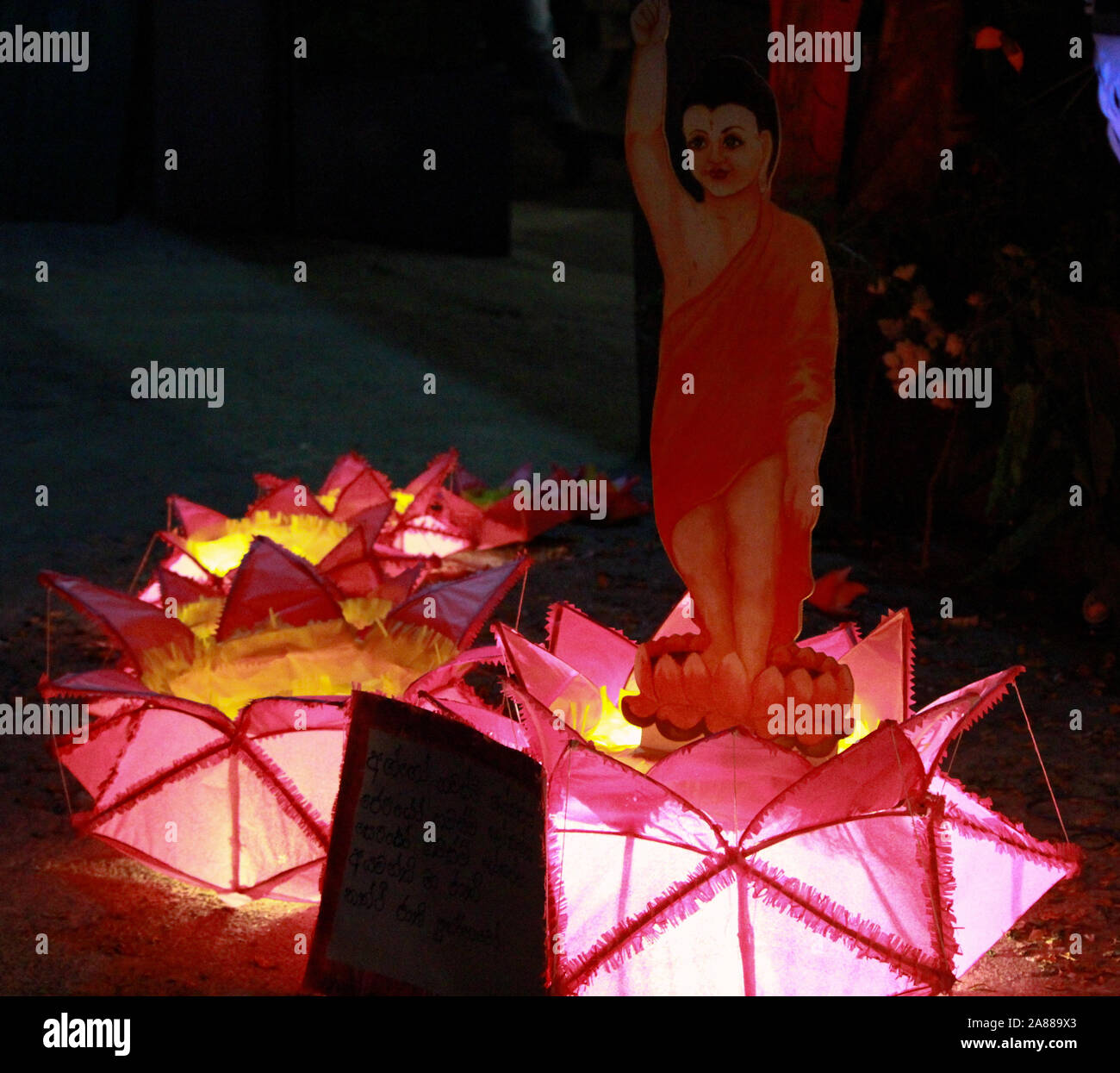 Wesak lanterns sri lanka hi-res stock photography and images - Alamy