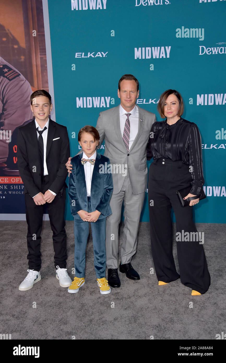 Patrick Wilson with wife Dagmara Dominczyk and children Kassian ...