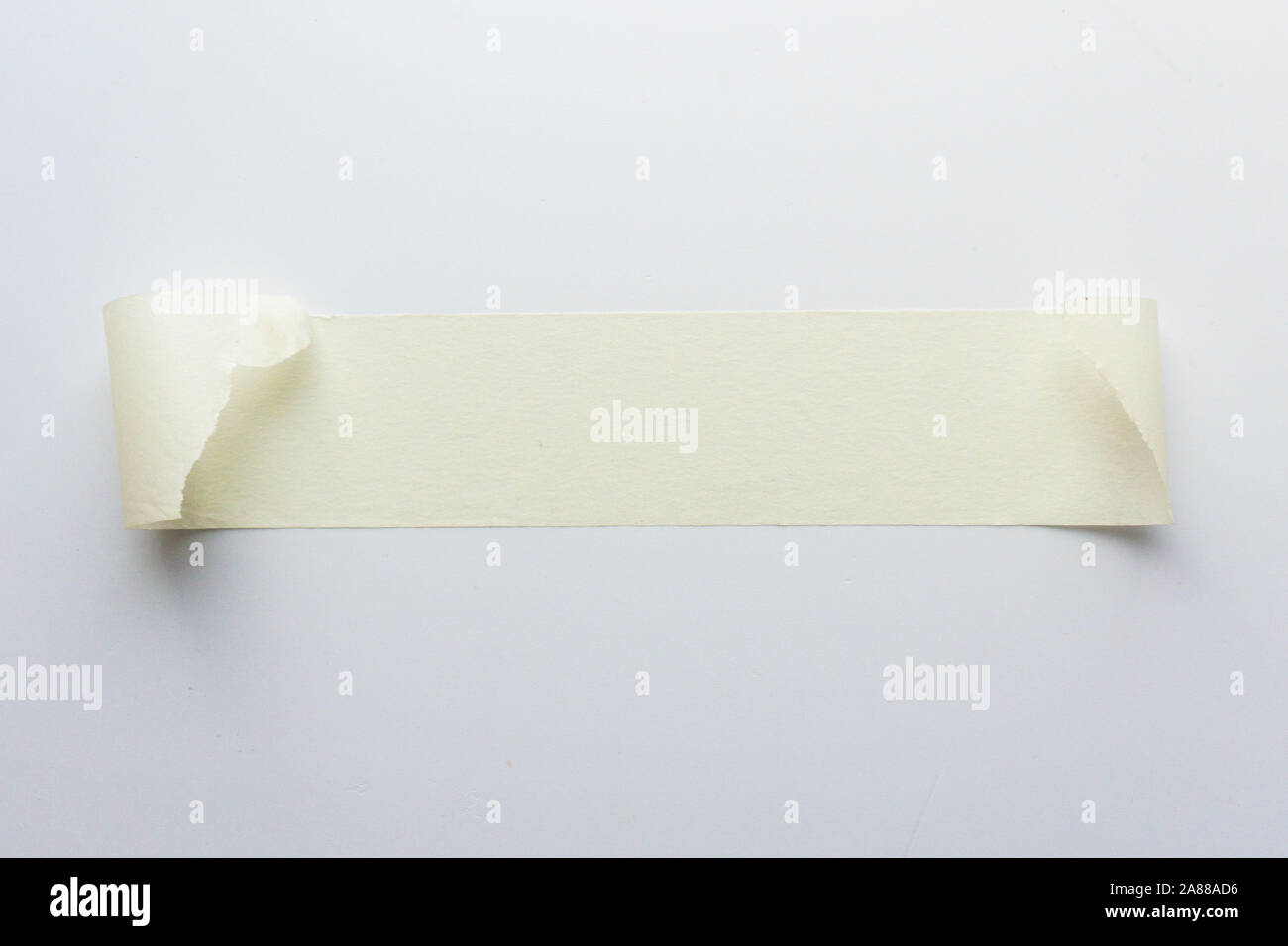White tape strip adhesive torn hi-res stock photography and images - Alamy
