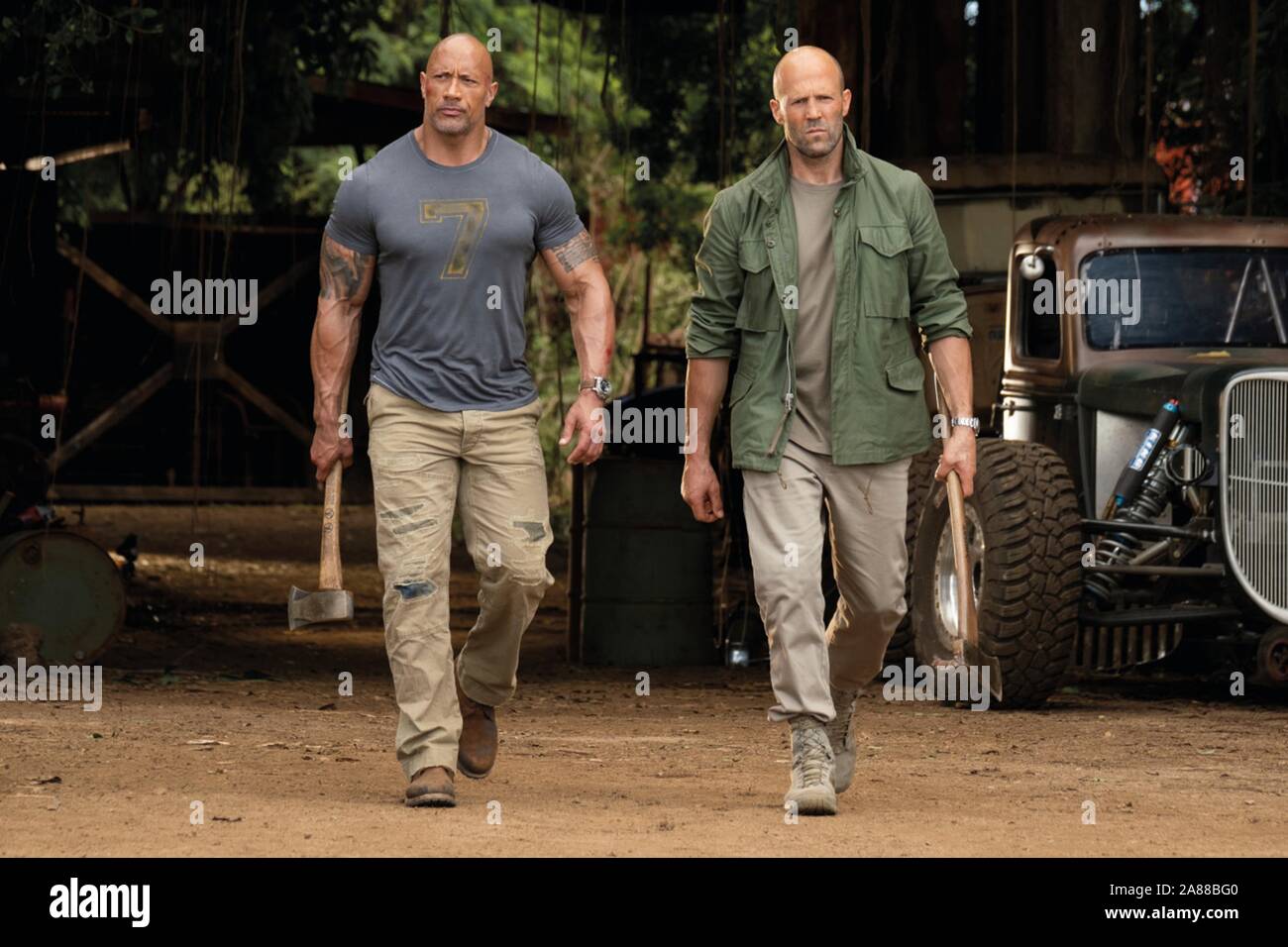 FAST & FURIOUS PRESENTS: HOBBS & SHAW (2019) DWAYNE JOHNSON JASON ...