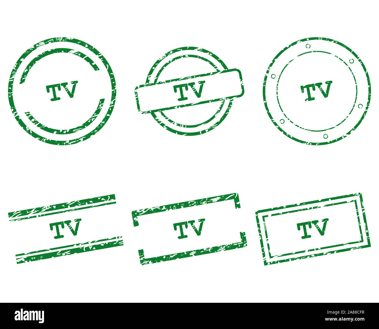 Vintage television sticker hi-res stock photography and images - Alamy