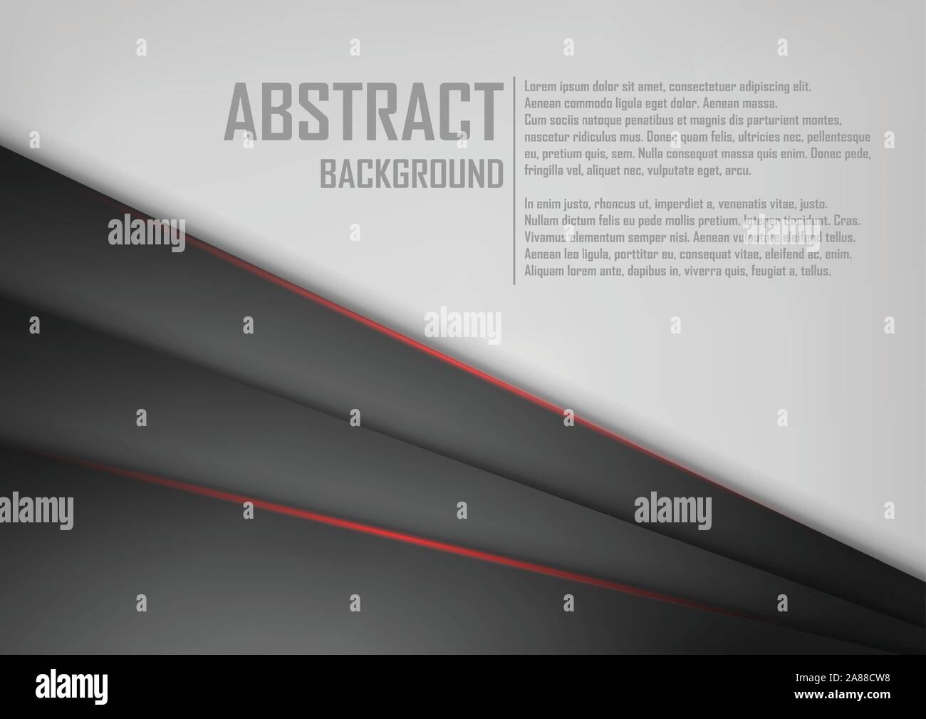 Abstract background of white and black origami paper. Vector ...