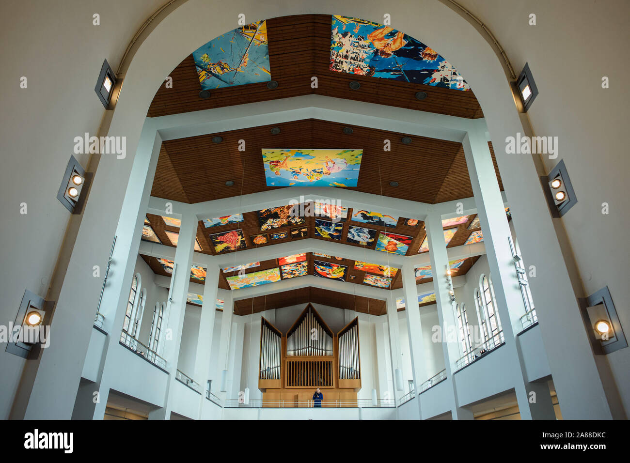 Berlin, Germany. 07th Nov, 2019. Pictures by the artist Norbert Bisky ...