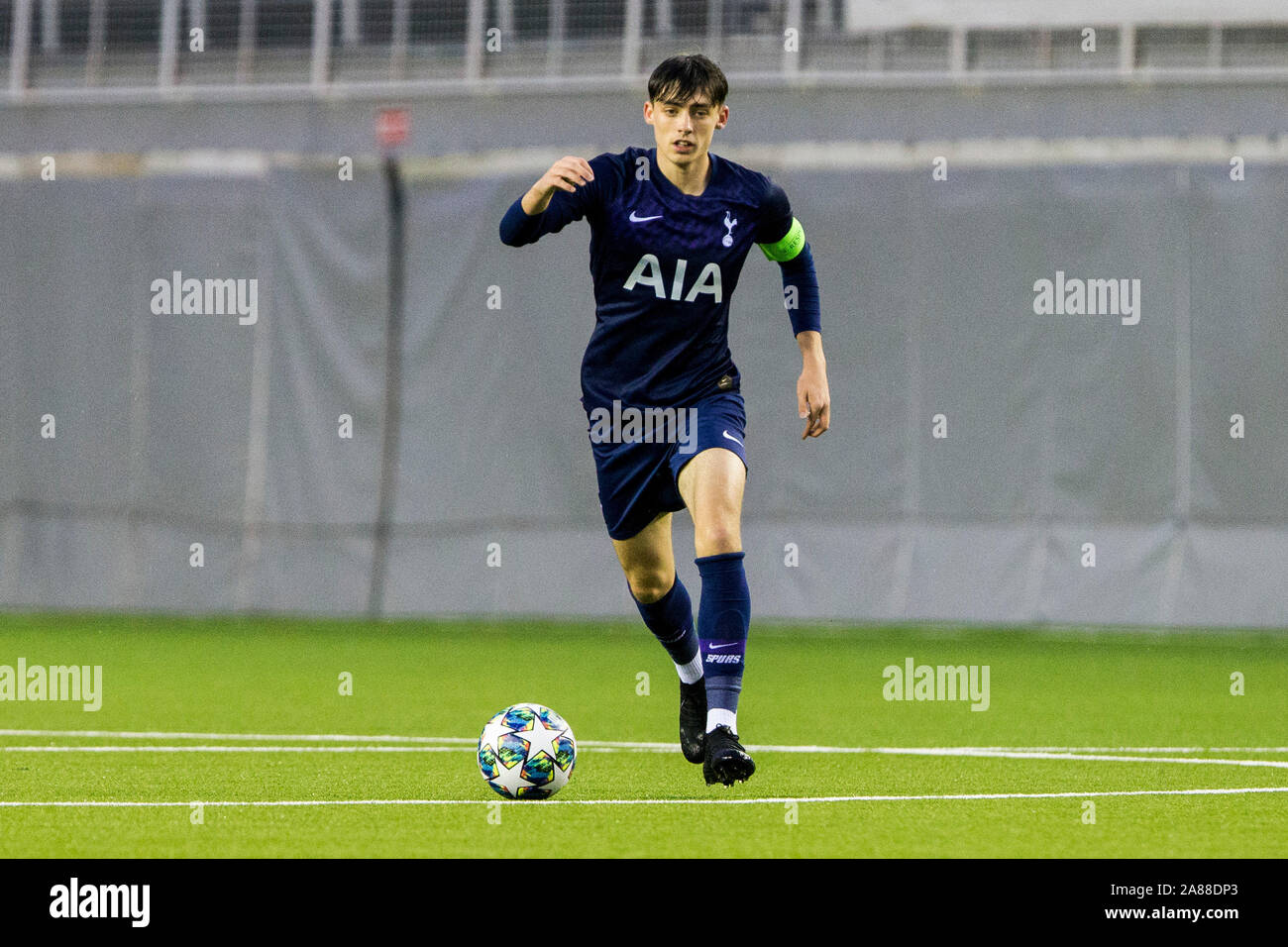 Belgrade, Serbia. 6th Nov, 2019. Jamie Bowden of Tottenham Hotspurs FC ...