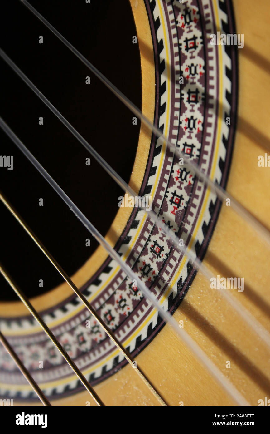 Guitar close up Stock Photo - Alamy