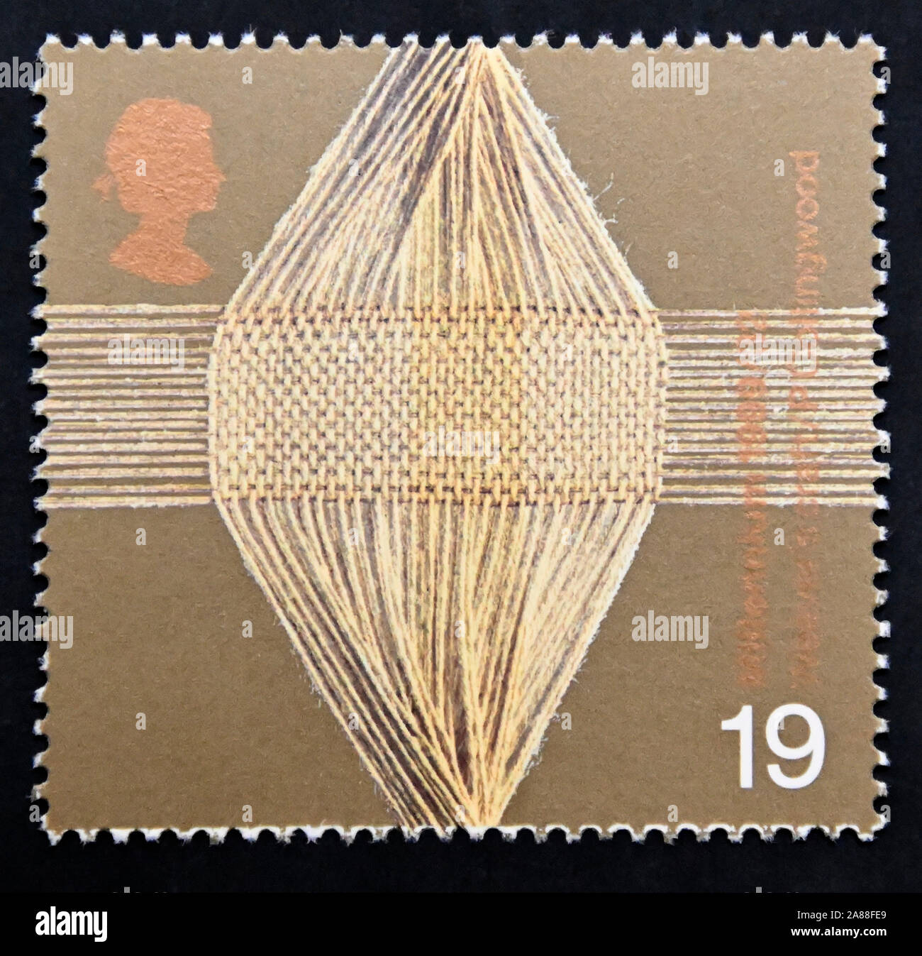 Postage stamp. Great Britain. Queen Elizabeth II. Millennium Series ...