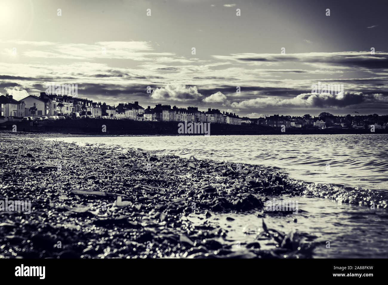 Ballyholme beach, Bangor, County Down, Northern Ireland Stock Photo - Alamy