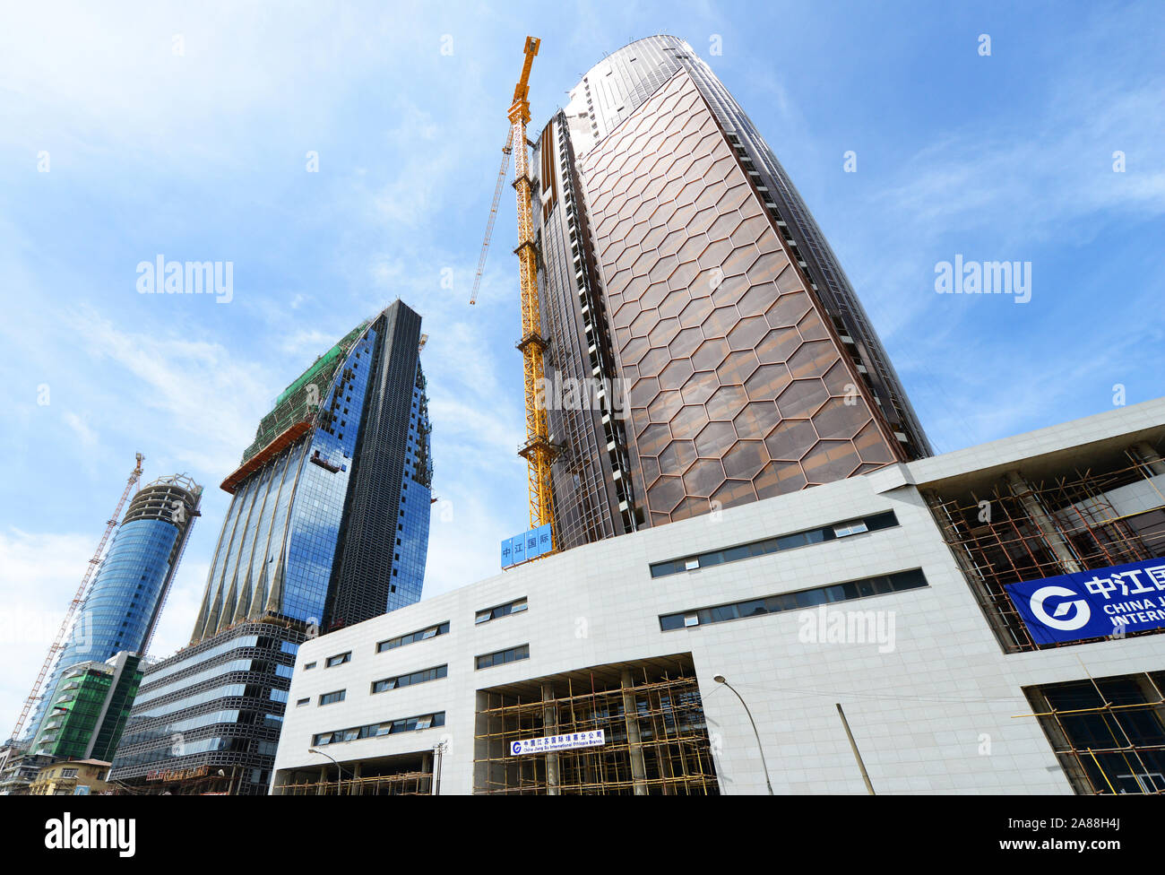 Addis ababa construction hi-res stock photography and images - Alamy