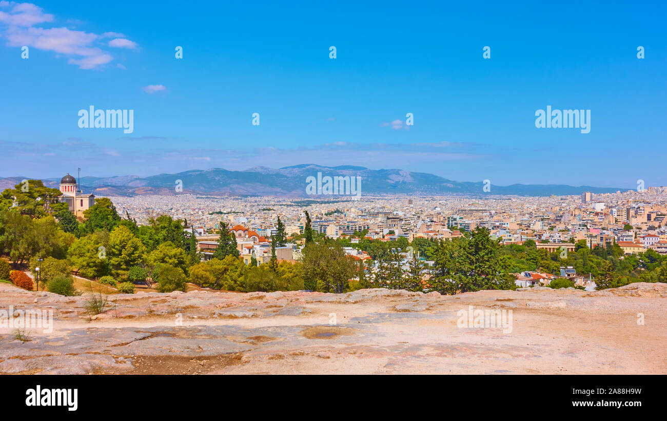 Panorama athens hi-res stock photography and images - Alamy