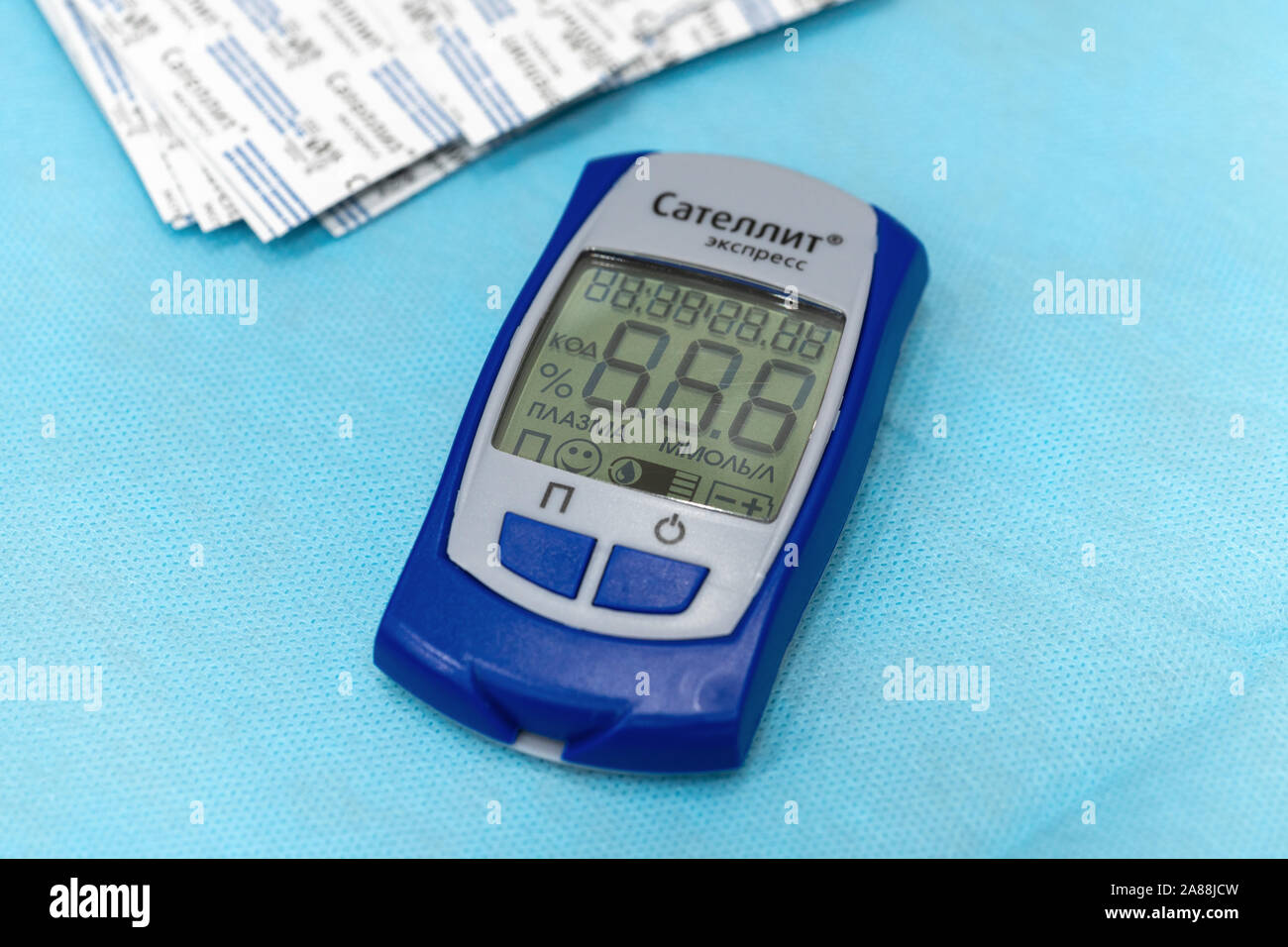 Blood glucose tester hi-res stock photography and images - Alamy