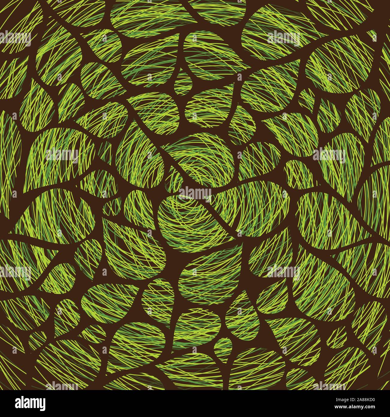 Abstract Green Transparent Petals Pattern Background Vector Stock ...