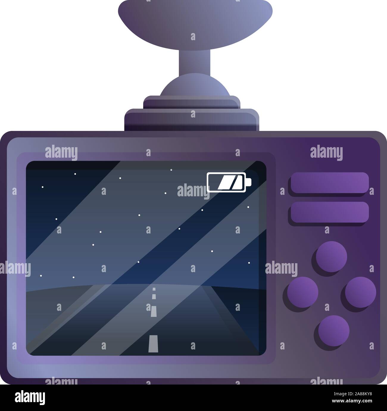 Dvr camera icon. Cartoon of dvr camera vector icon for web design ...