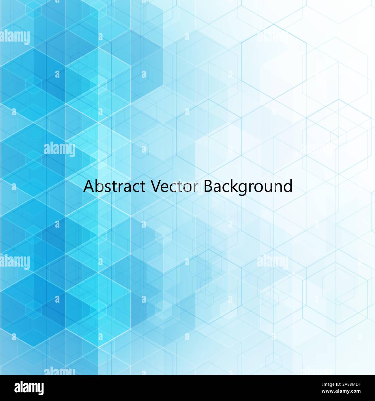 Blue Grid Mosaic Background, Creative Design Templates. eps 10 Stock ...
