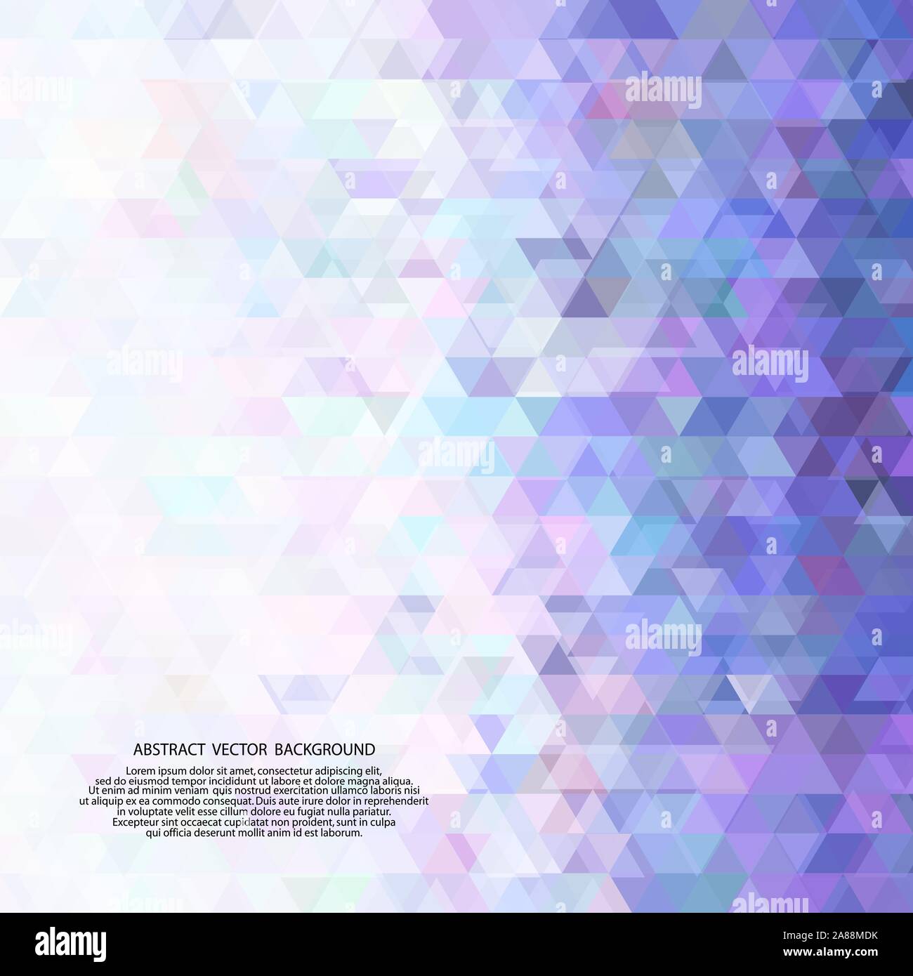 Abstract background of triangles Stock Vector Images - Alamy