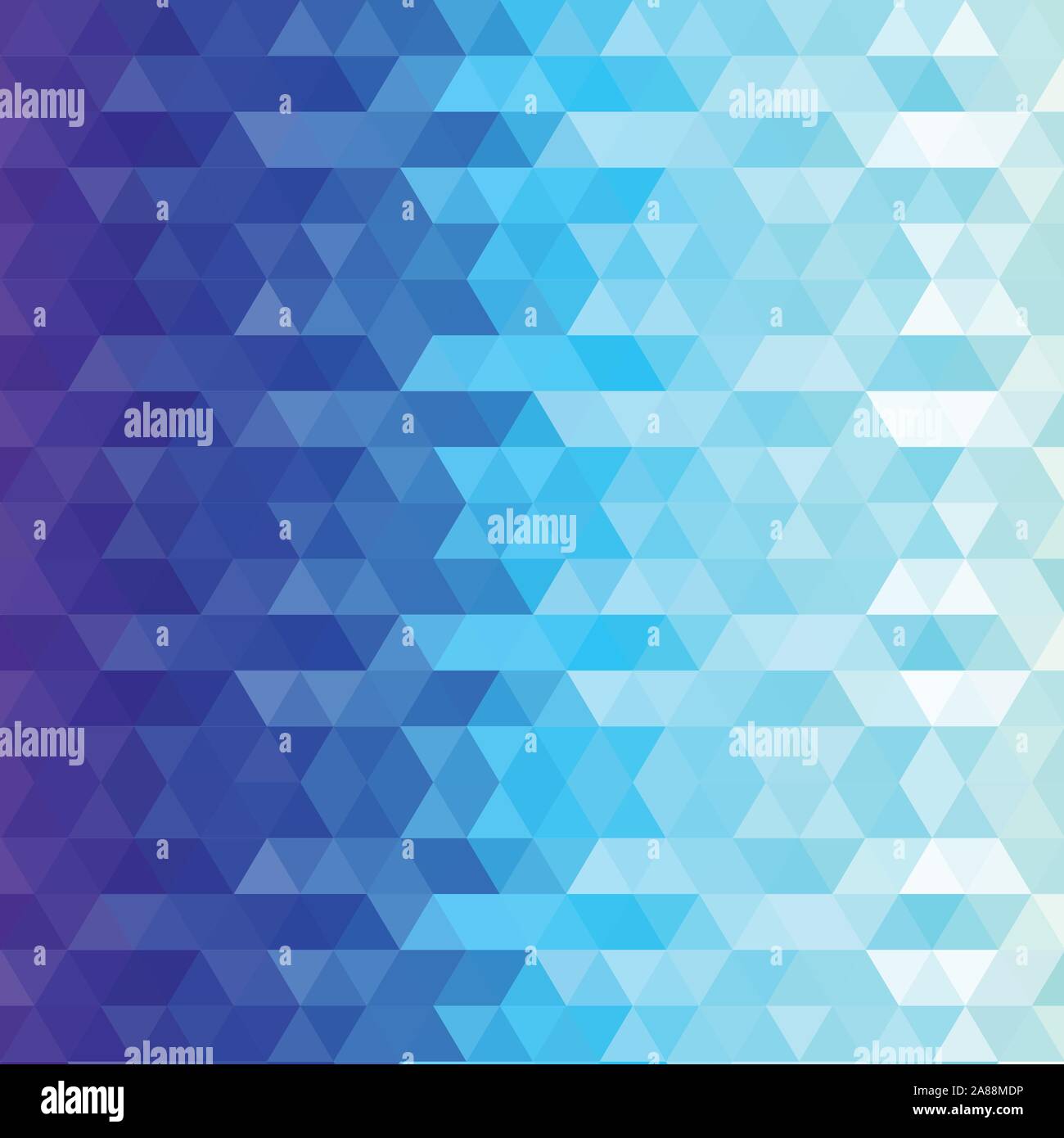 Light BLUE vector abstract polygonal pattern. A completely new color ...
