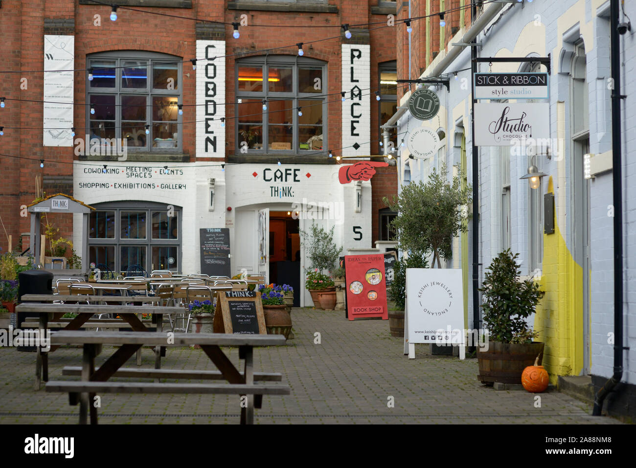 Cobden Place, Pelham Street, Nottingham Stock Photo - Alamy