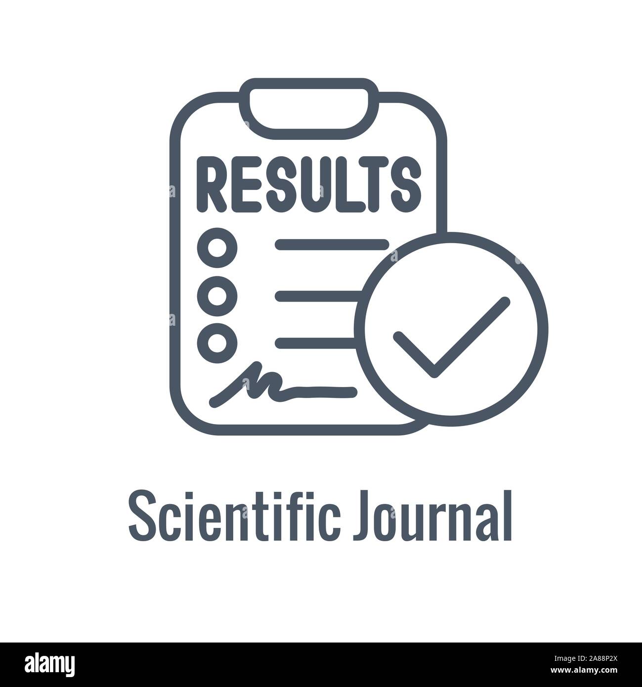 Science & Research Icon showing one part of the scientific process ...