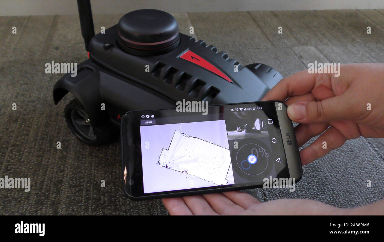 The Hampster Is A Small Autonomous Robot For 360 Degree Lidar Light