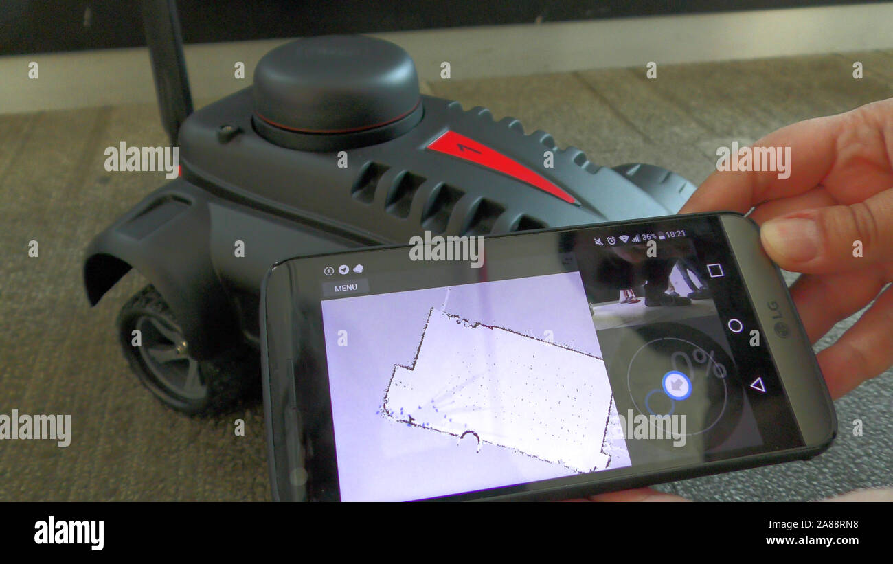 The Hampster Is A Small Autonomous Robot For 360 Degree Lidar Light