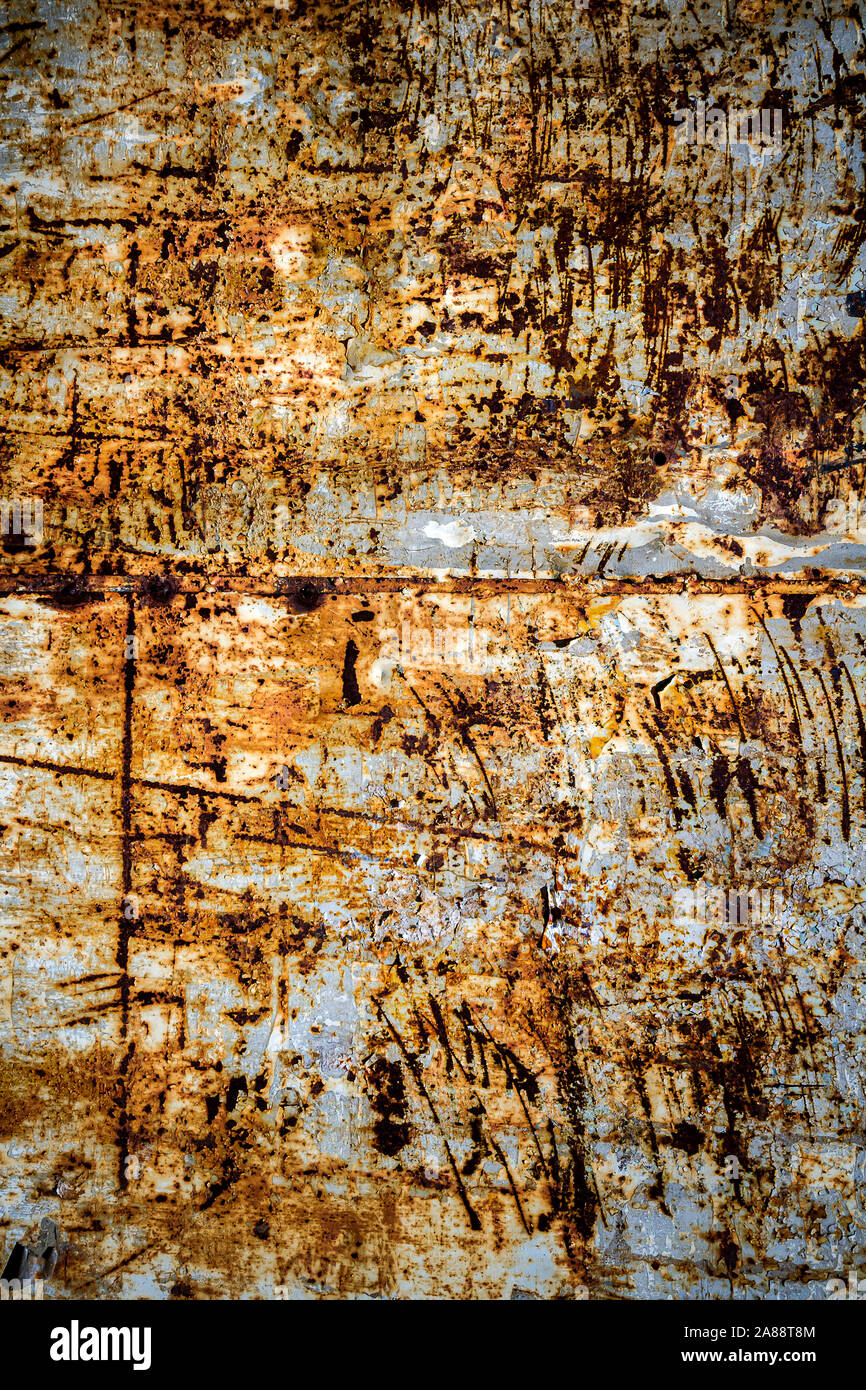 Old scratched rusty metal texture background Stock Photo - Alamy