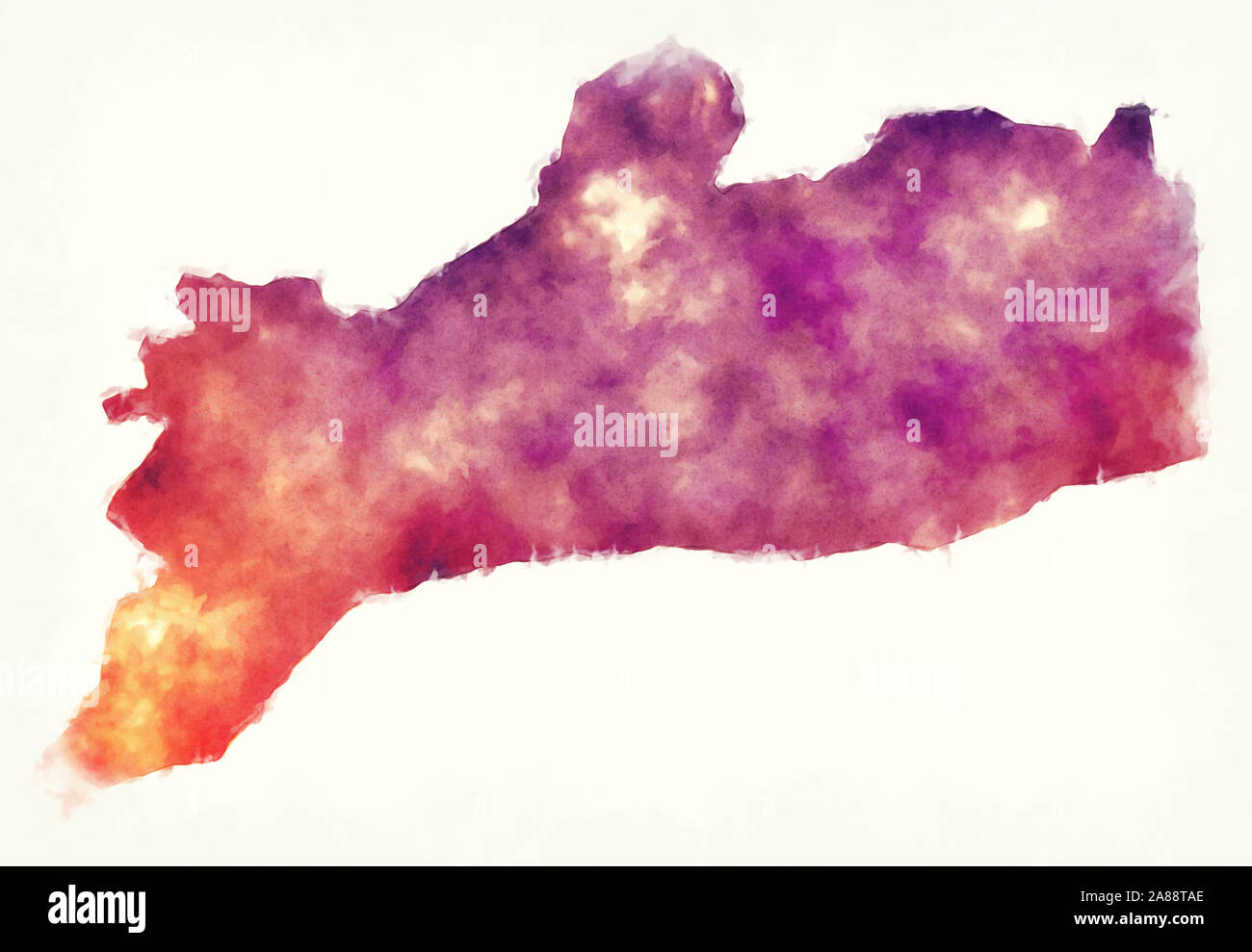 Abyan map hi-res stock photography and images - Alamy