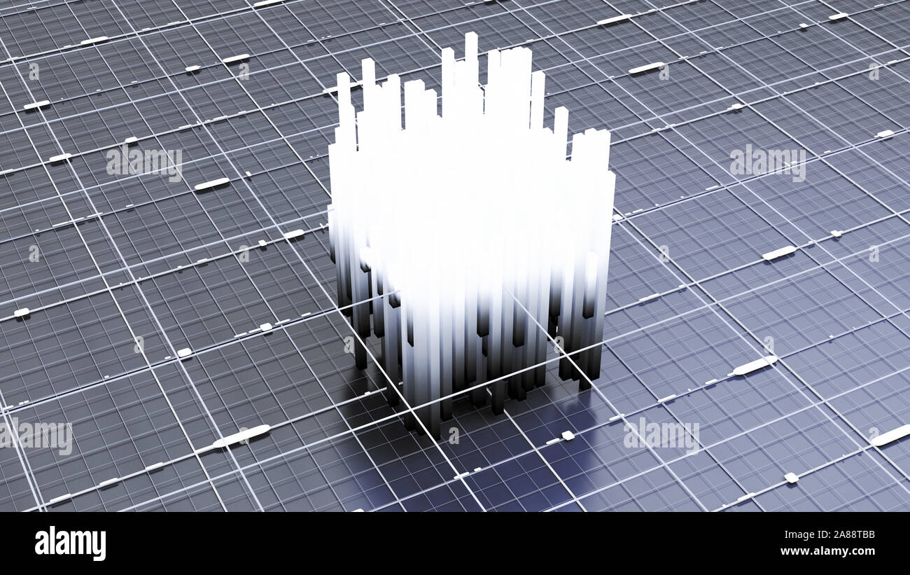 Futuristic technology background. 3d rendering, 3d illustration Stock ...