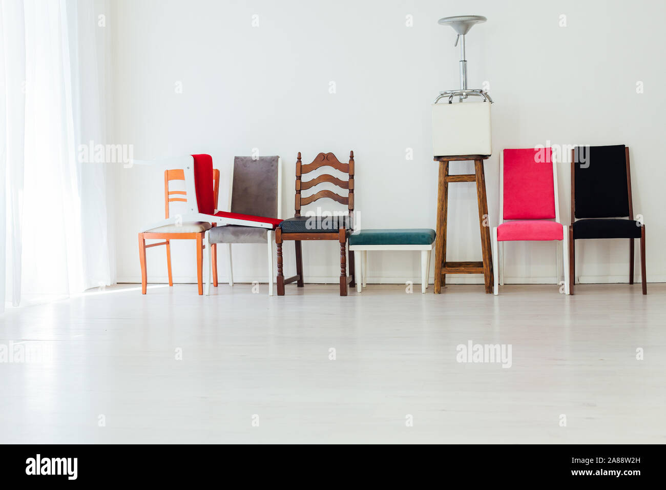 Many different colors leather hi-res stock photography and images - Alamy