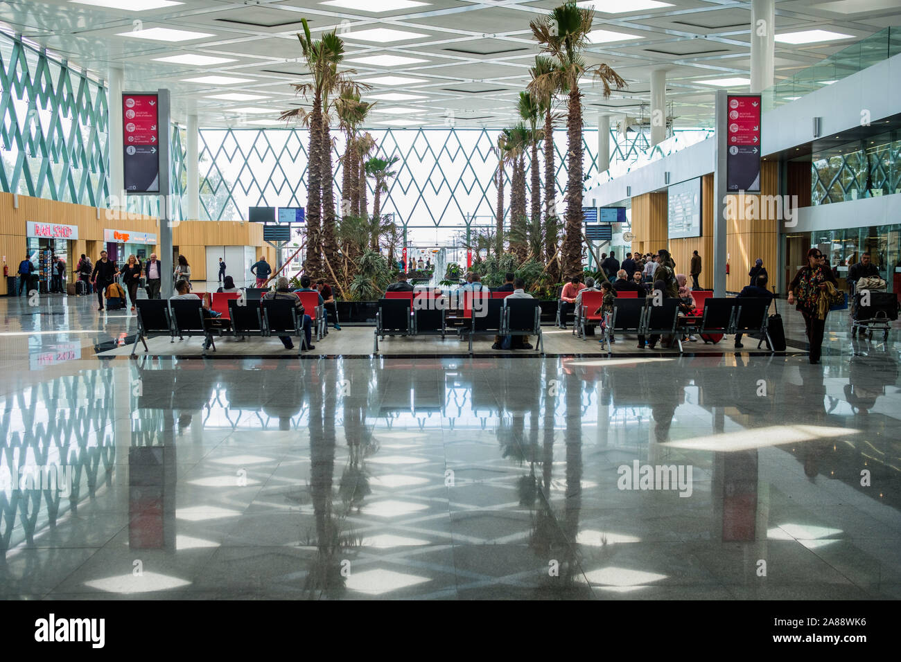Morocco, Tangier: Tanger-Ville Railway Station Stock Photo - Alamy
