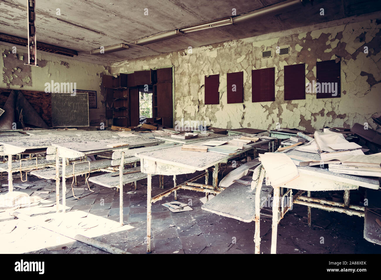 Abandoned Schools Classrooms