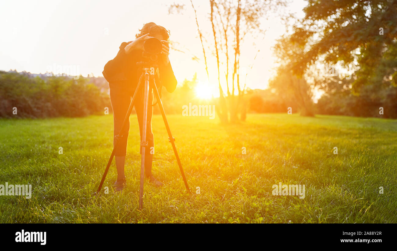 Digital photograph landscape sunset hi-res stock photography and images ...