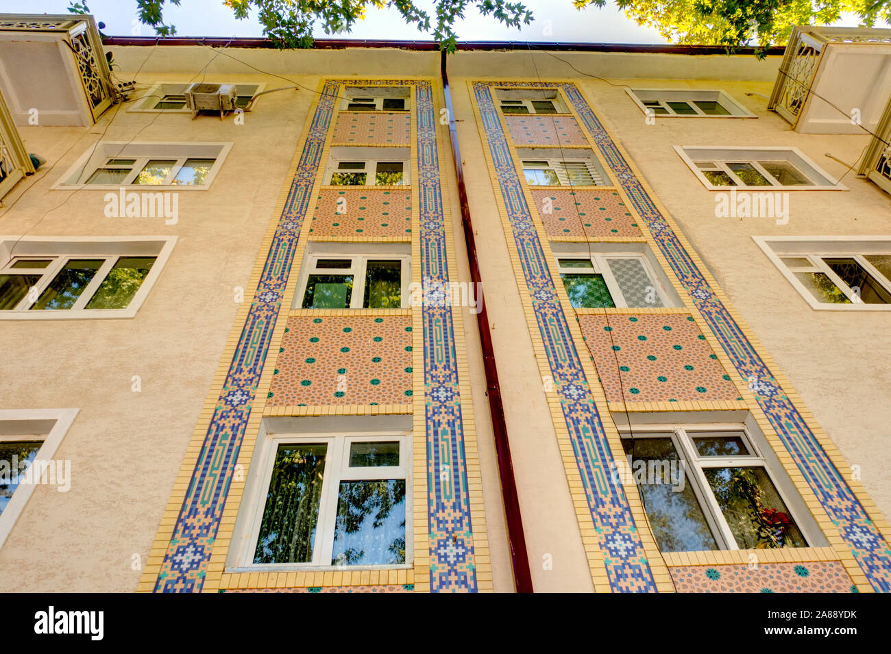 Samarkand, Modern city Stock Photo - Alamy