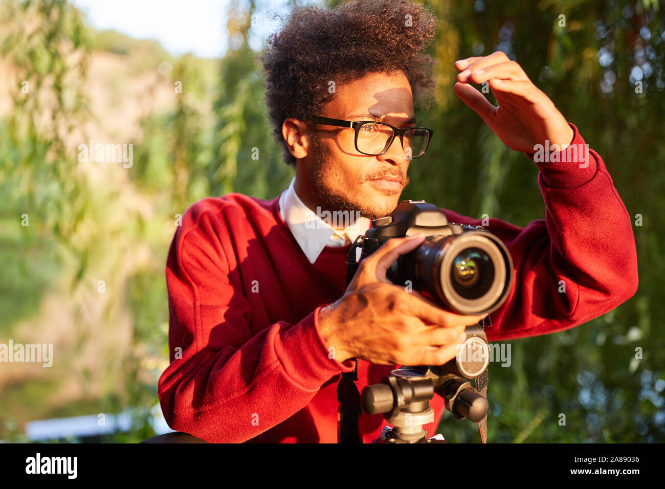 Camera backlight hi-res stock photography and images - Alamy