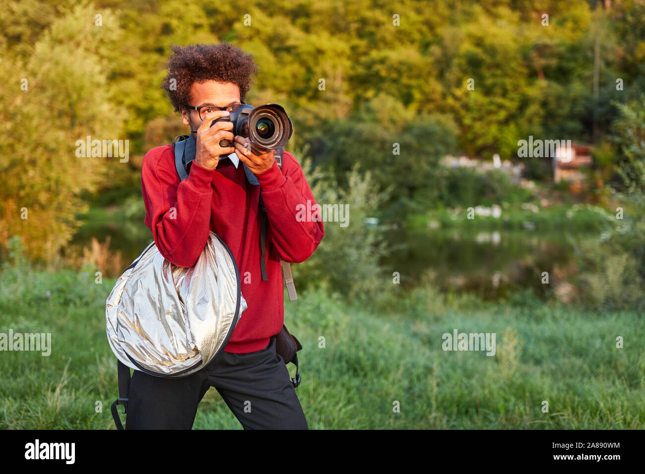 Digital camera in use hi-res stock photography and images - Alamy