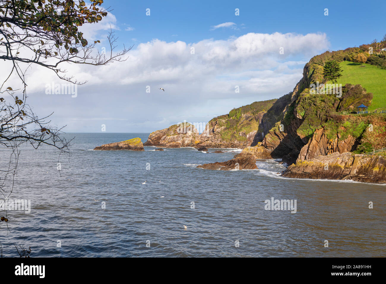 Combe martin beach hi-res stock photography and images - Alamy