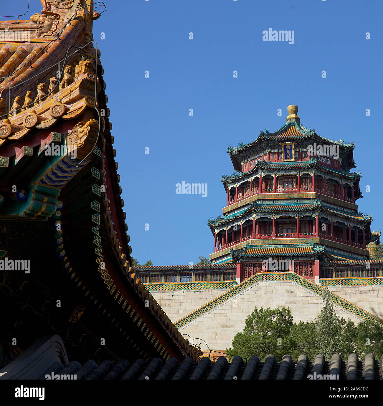 Summer Palace Discoverey Stock Photo - Alamy