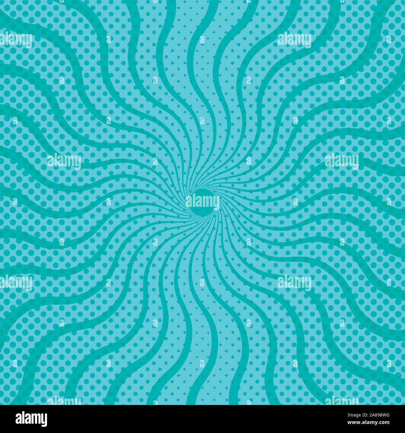 blue color sunburst pop art background Stock Vector Image & Art - Alamy