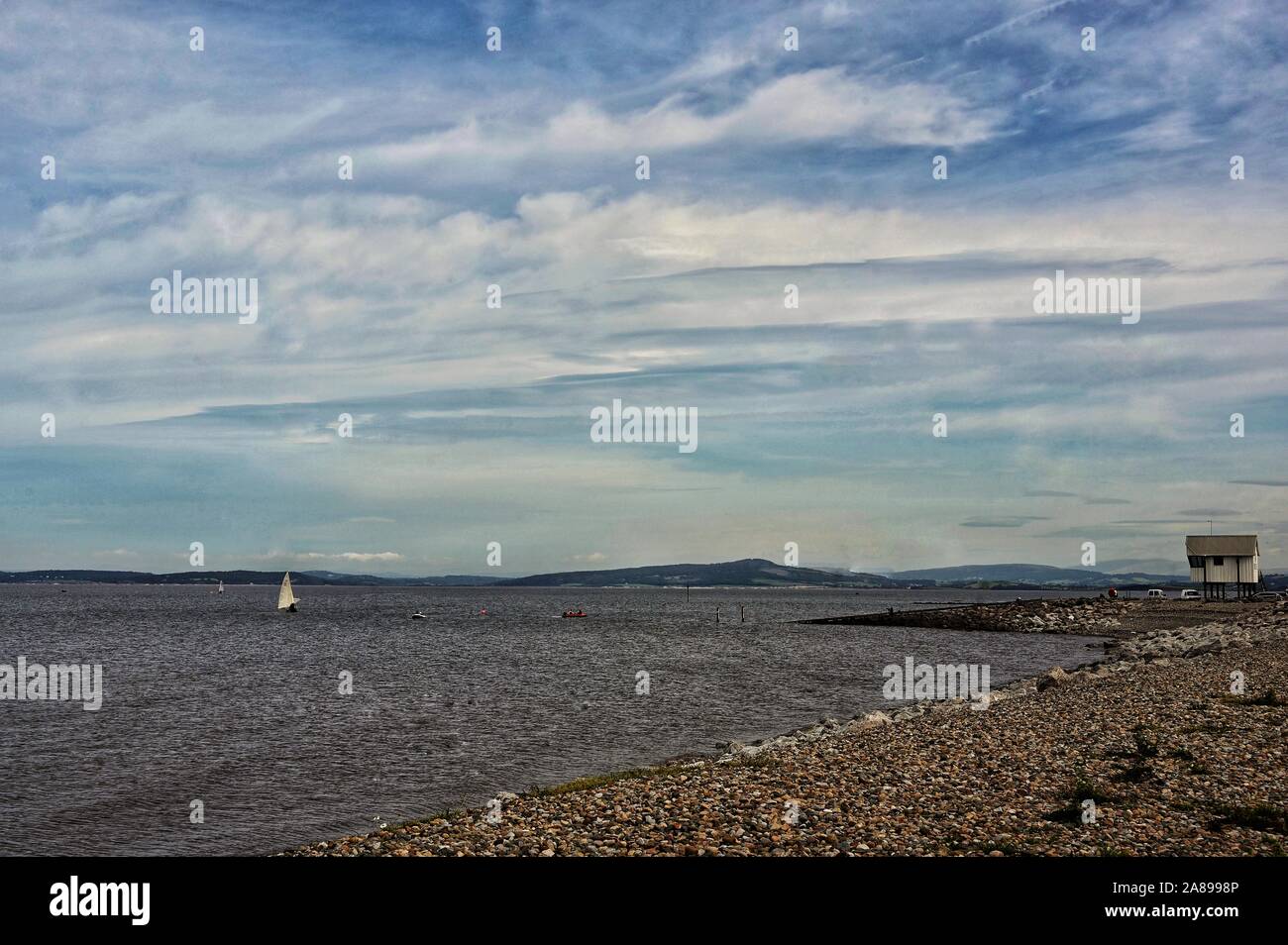 Morecambe Bay at low tide Stock Photo - Alamy