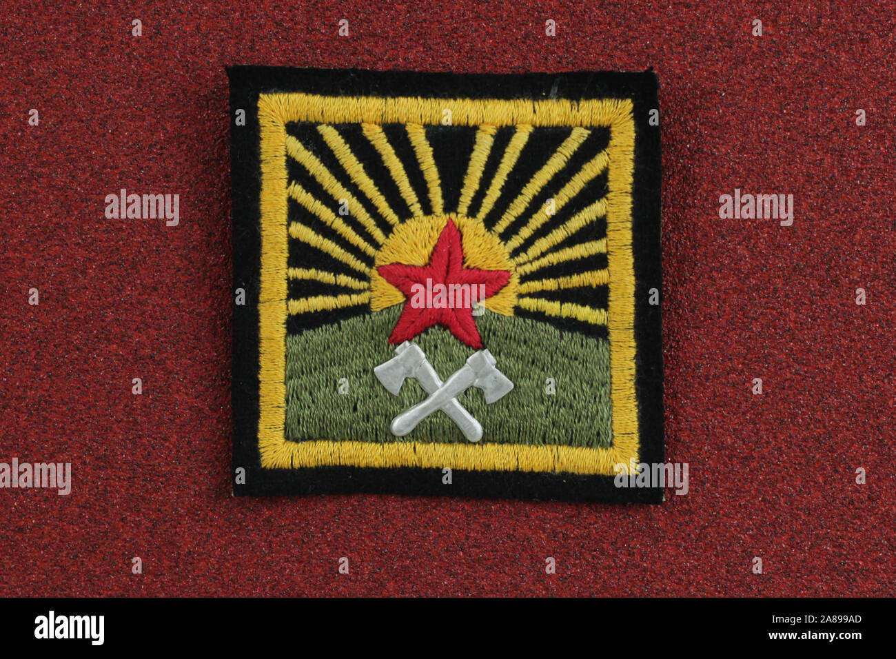 Red army badge revolution hi-res stock photography and images - Alamy