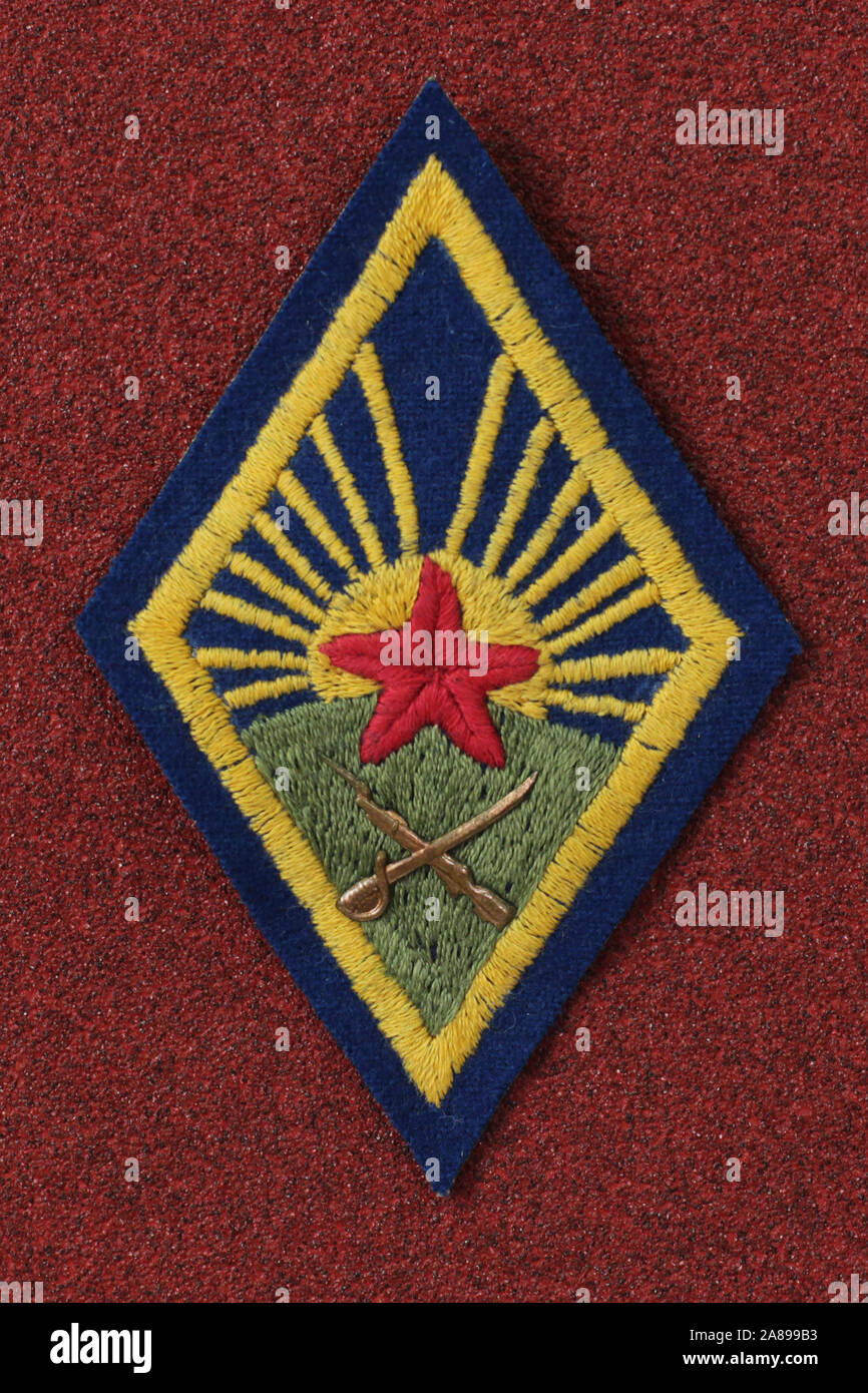 Escort guard of the Republic, Russian military chevron. Armbands of the ...