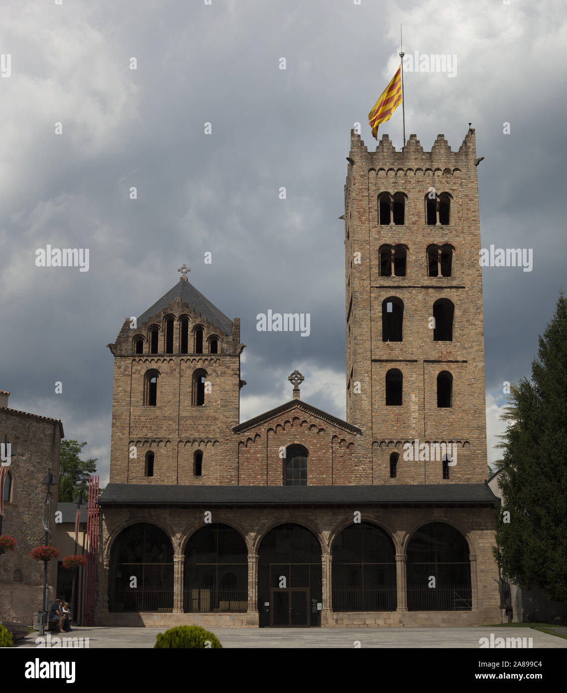 Ripoll, Monastery, Monestir de Santa María, Kloster Santa Maria ...