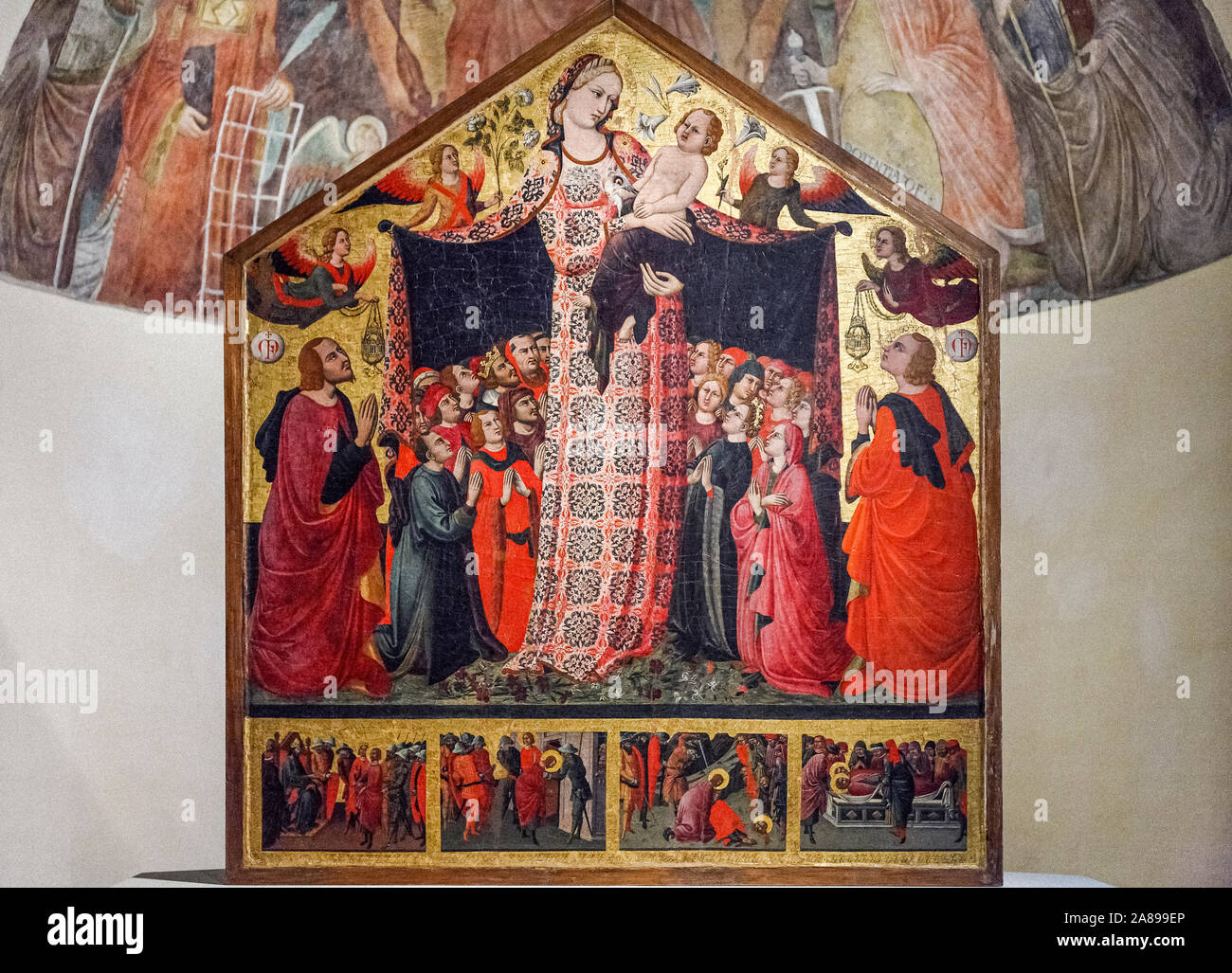 Italy Tuscany Arezzo: National Museum of Medieval and Modern Art: Parri ...