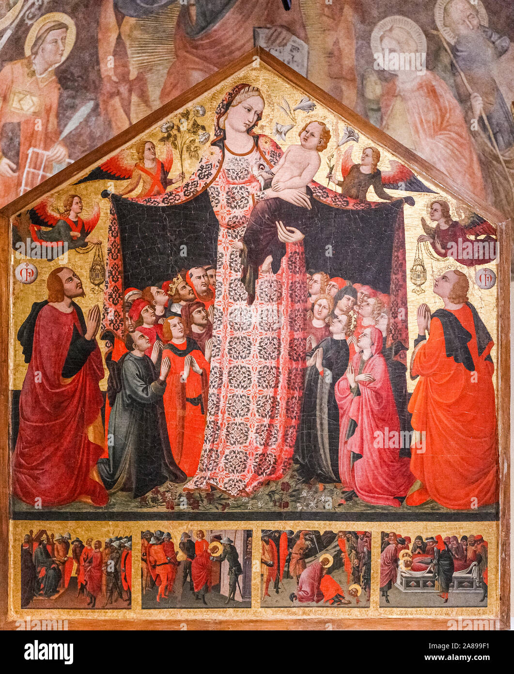 Italy Tuscany Arezzo: National Museum of Medieval and Modern Art: Parri ...
