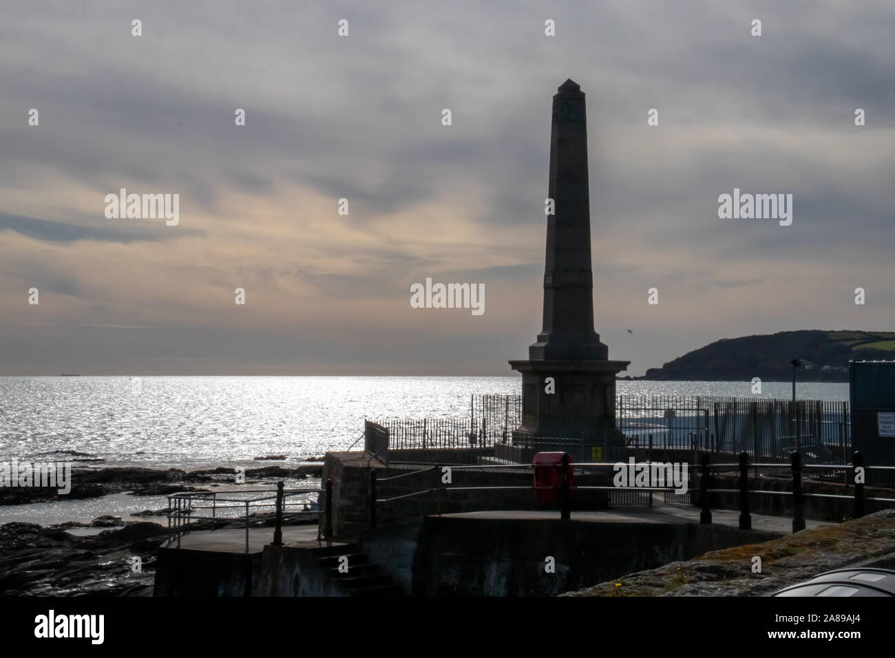 Penzance War Memorial Stock Photo - Alamy