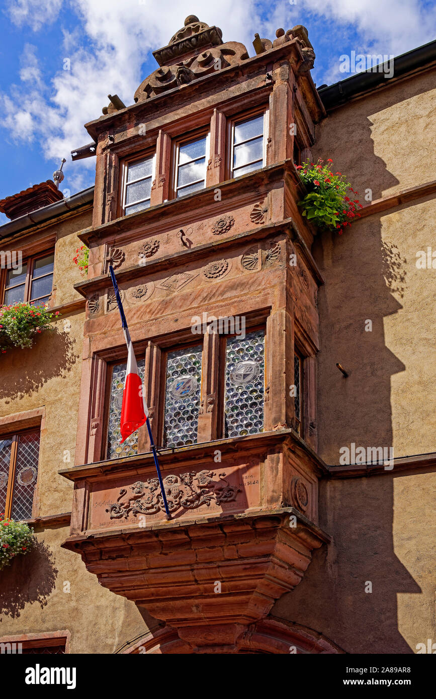 Rathaus, Hôtel de Ville, Erker, historisch Stock Photo - Alamy